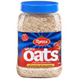Manna Oats 500g Jar - P.P.SUBBIAH NADAR AND CO