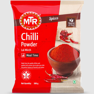 MTR Chilli Powder 500g - P.P.SUBBIAH NADAR AND CO